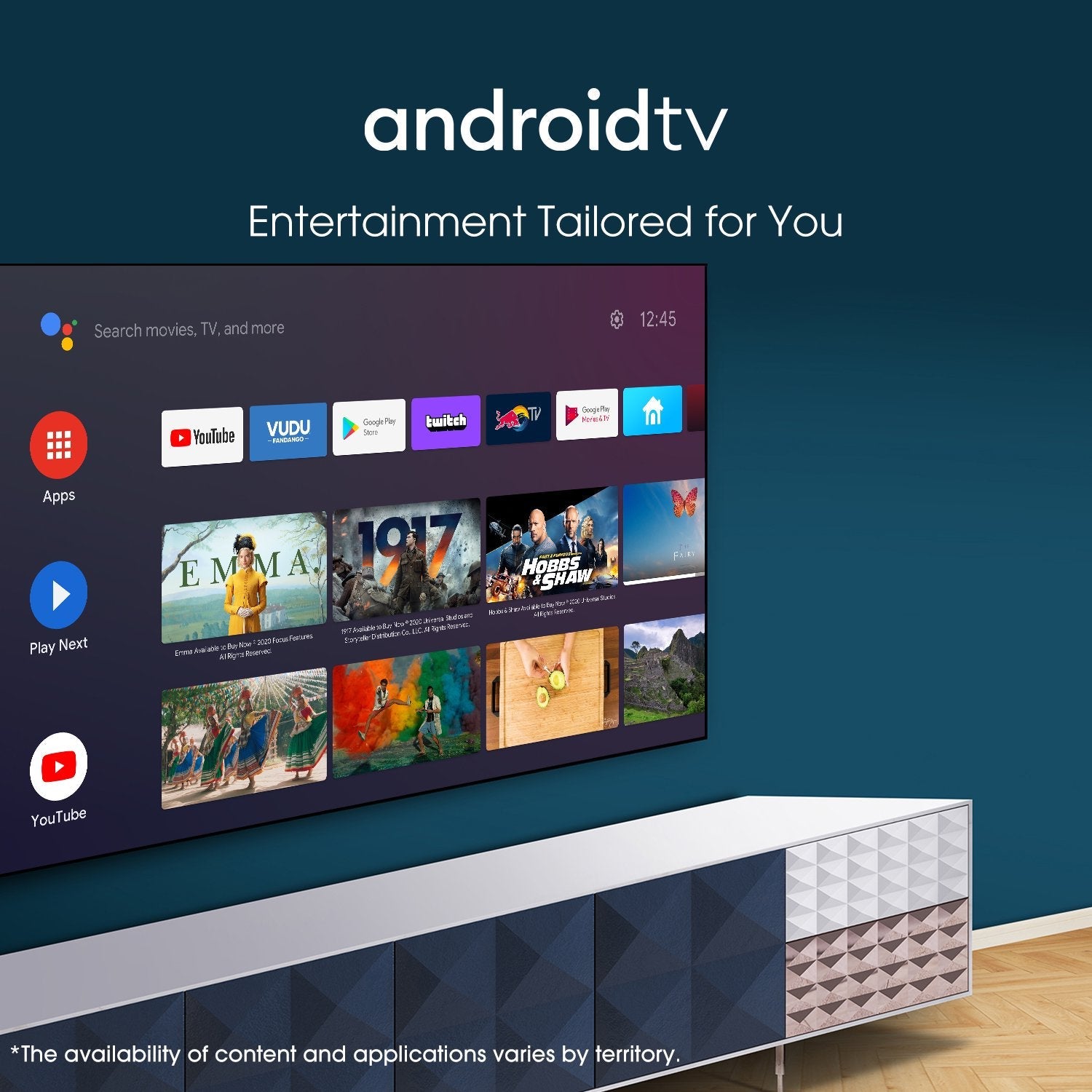 Hisense 55" A6G 4K UHD LED Smart Android TV